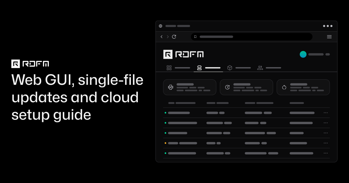 Antmicro · New features in Remote Device Fleet Manager: Web GUI, single ...