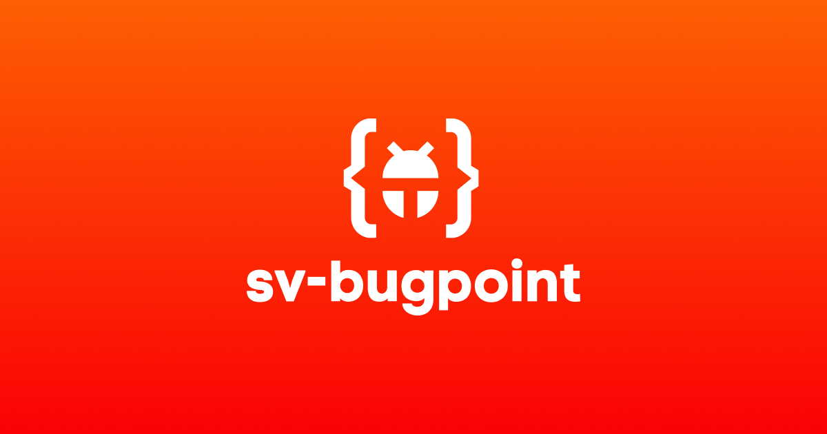 Antmicro · sv-bugpoint: pinpoint minimal bug-inducing SystemVerilog ...